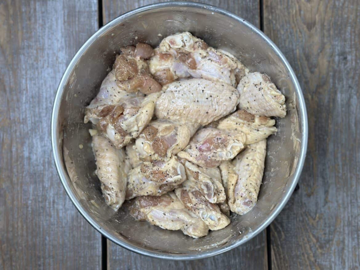 Garlic Parmesan Wings - Burnt Pellet BBQ