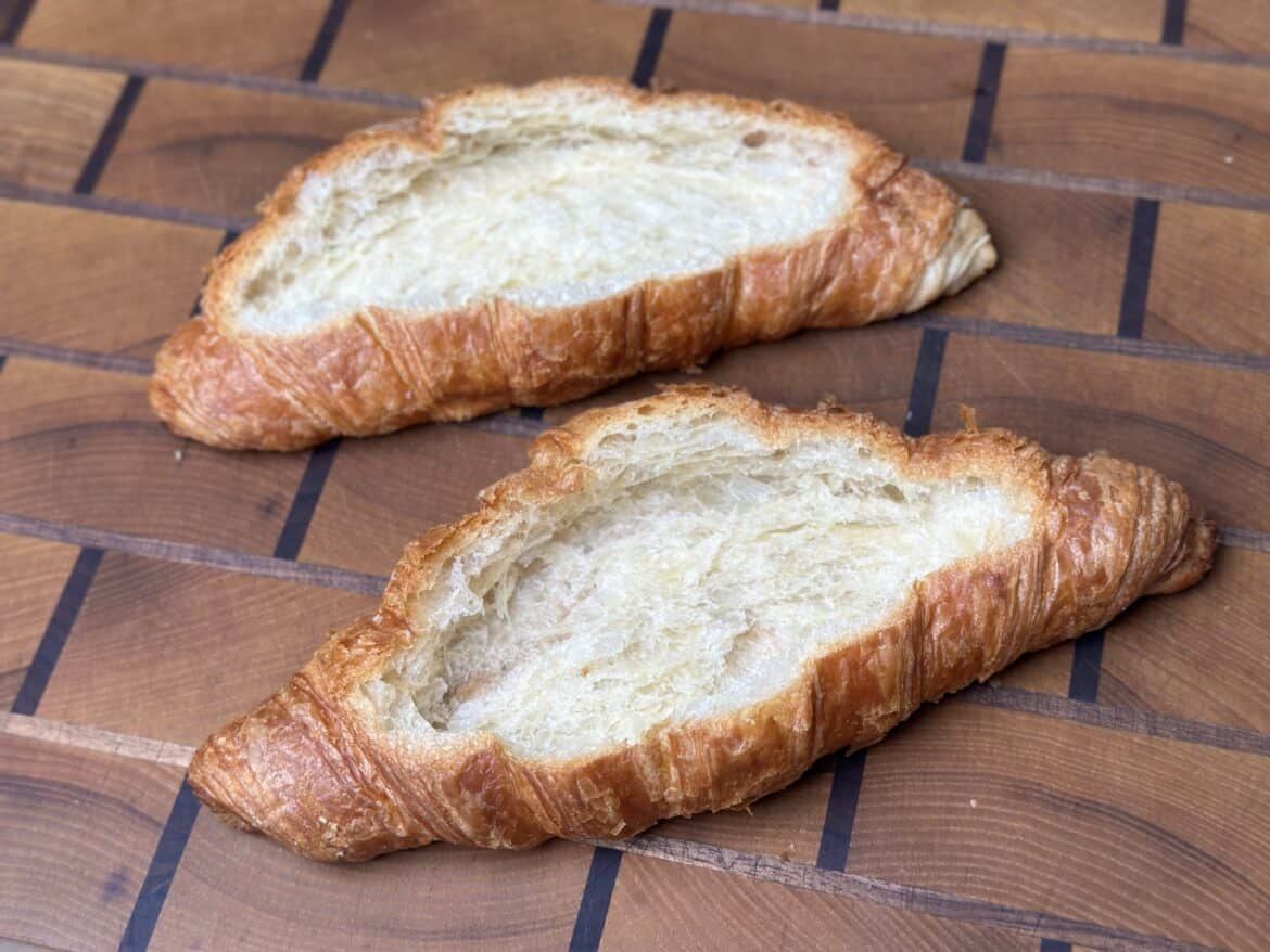 Breakfast Croissant Boats - Burnt Pellet BBQ