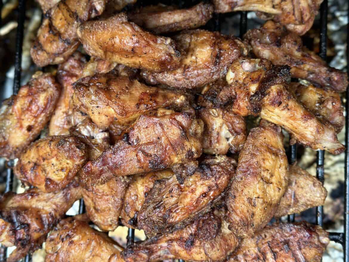 Garlic Parmesan Wings - Burnt Pellet BBQ