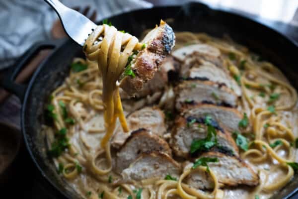 Cajun Chicken Alfredo - Burnt Pellet BBQ