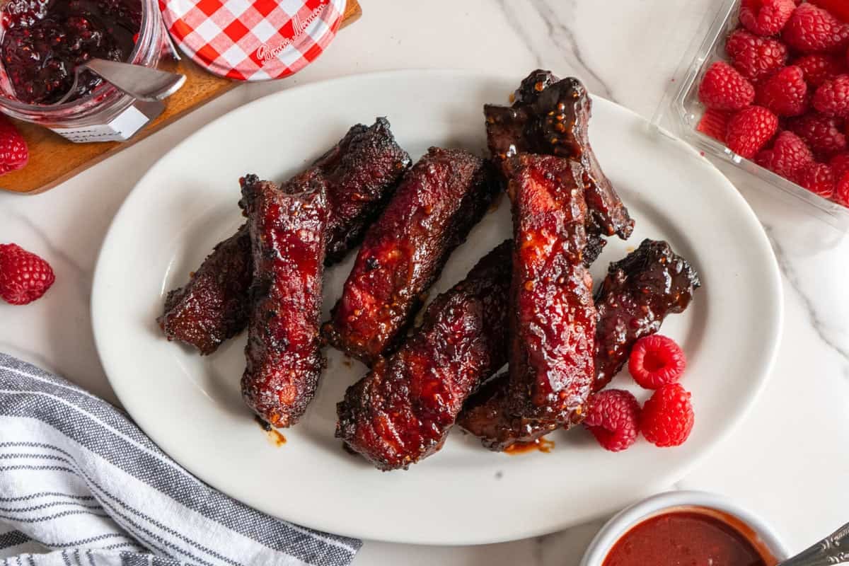 Raspberry Chipotle BBQ Sauce Recipe - Burnt Pellet BBQ