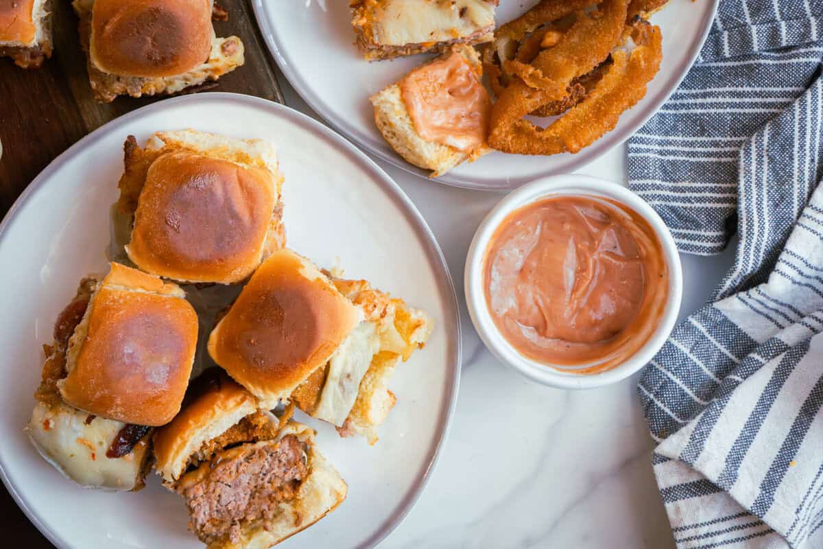 Bacon Jam Cheeseburger Sliders - Burnt Pellet BBQ